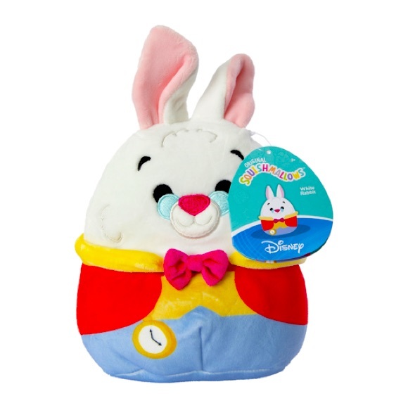 Squishmallows | Toys | Disney Squishmallow White Rabbit Alice In ...